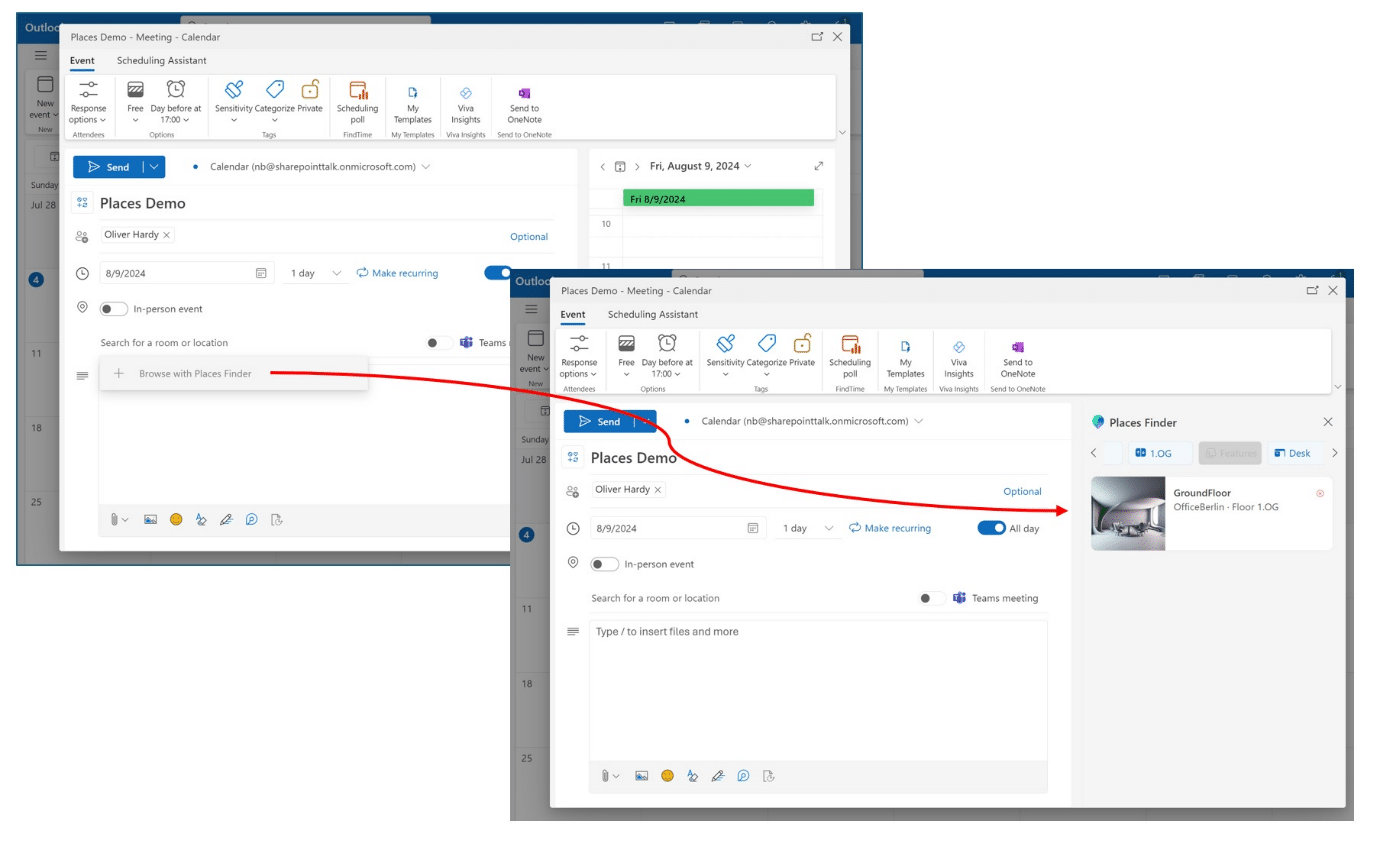 Mit Microsoft Places Bürobelegung planen – Copilot inklusive