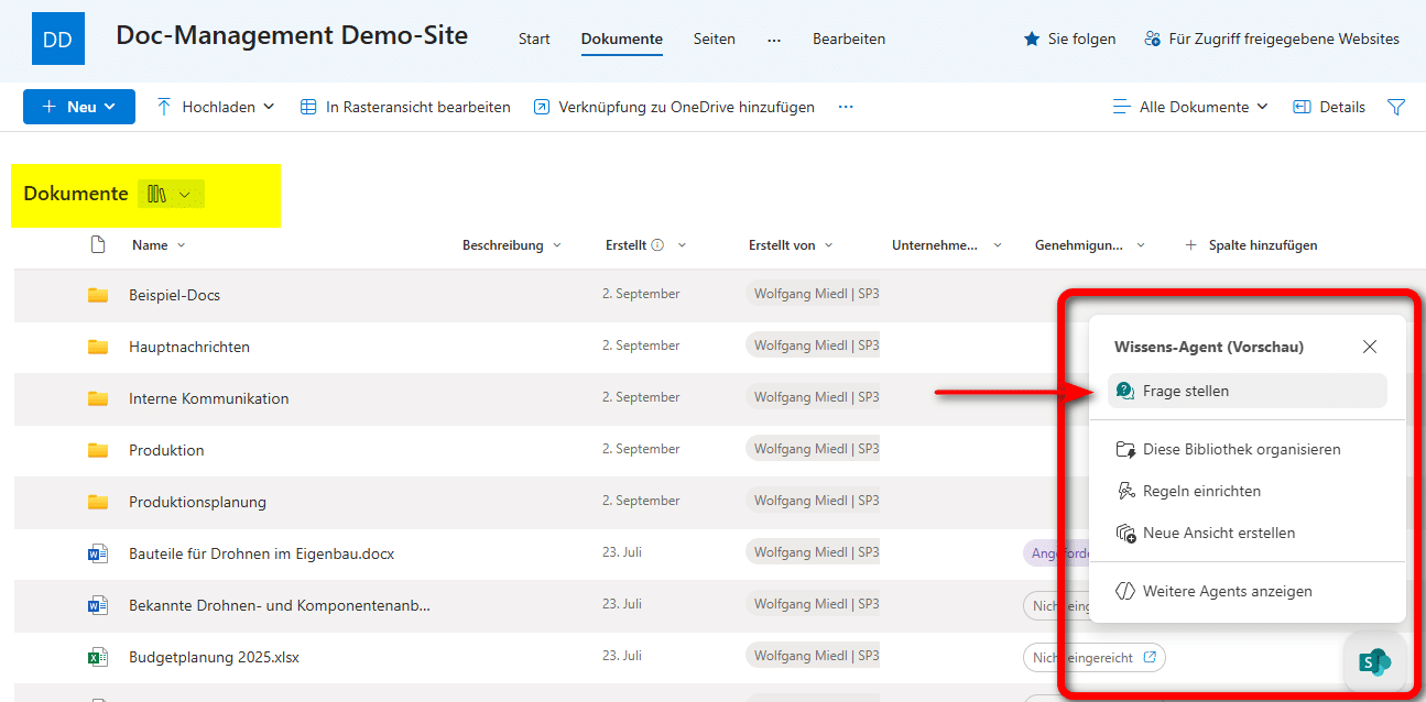 Neuer SharePoint Wissens-Agent vereinfacht Dokumentenmanagement mit Metadaten-Automatisierung ...